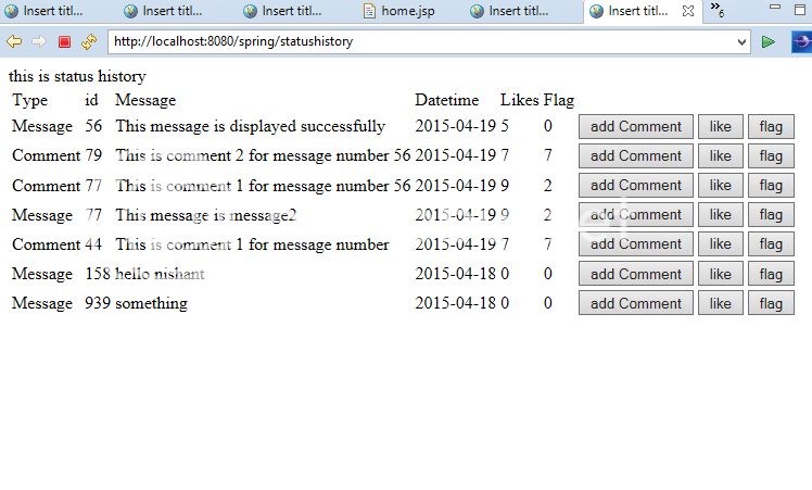 java - Editing JSTL values with the click of a button - Stack Overflow